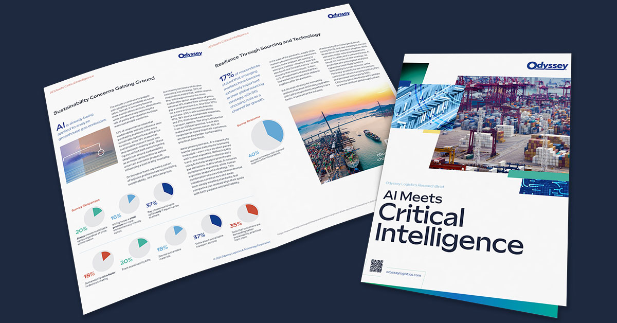 AI Meets Critical Intelligence – eBook on AI in Logistics - Odyssey ...